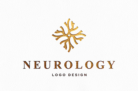 Neuron Logo Brain Cell Science Nerve, a Branding & Logo Template by ...