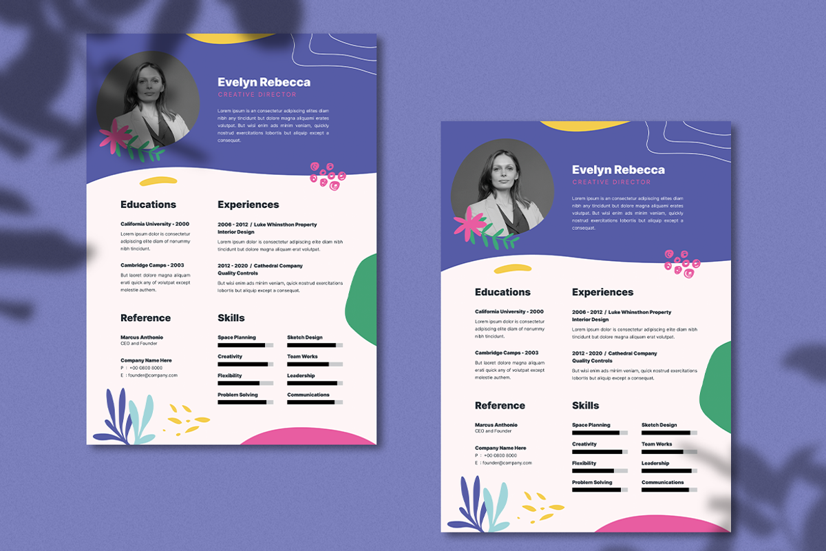 Creative Director CV Resume, a Resume Template by Rahardi Creative ...