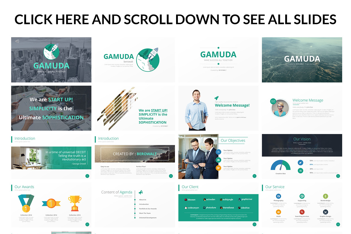 Gamuda Powerpoint Template, a Presentation Template by GraStudios