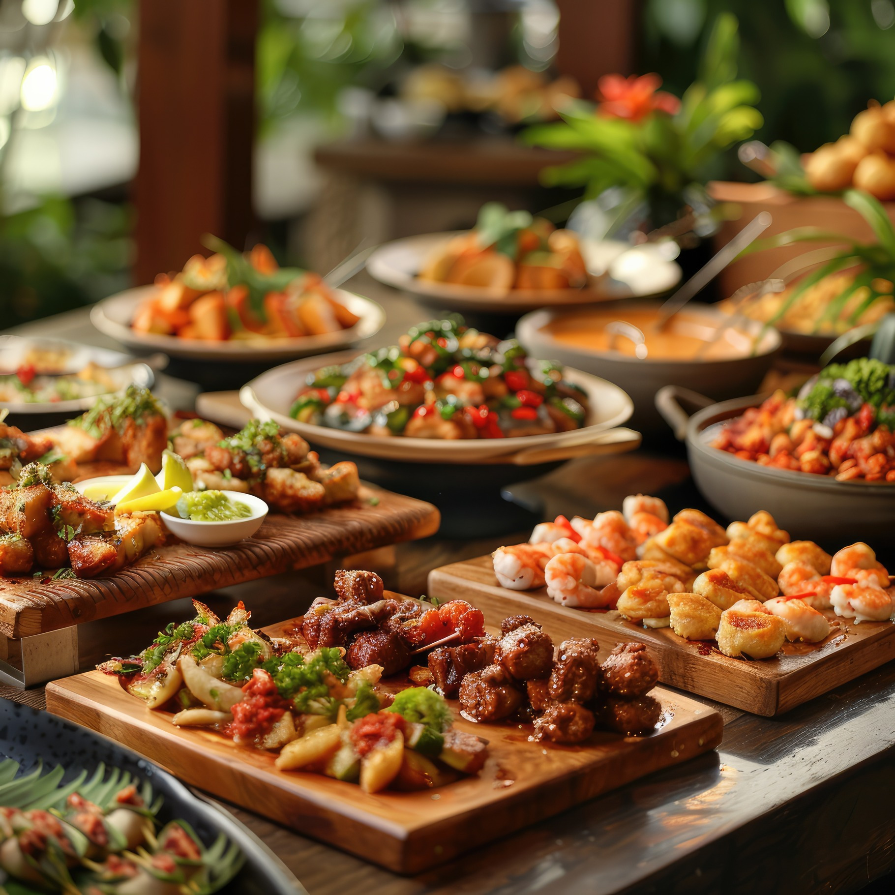 Catering Buffet Food Display, a Food & Drink Photo by Virgo Studio