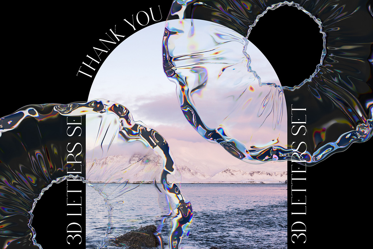 3D Abstract Dispersion liquid Bundle, an Object Graphic by Polli Deeva