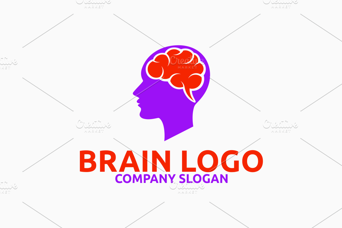 Brain Logo, a Branding & Logo Template by Brandlogo