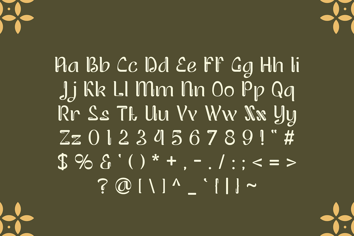 Besthari - Javanese Culture Font, a Font by Pikgura