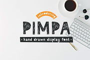 PIMPA font, a Sans Serif Font by SimpleThings