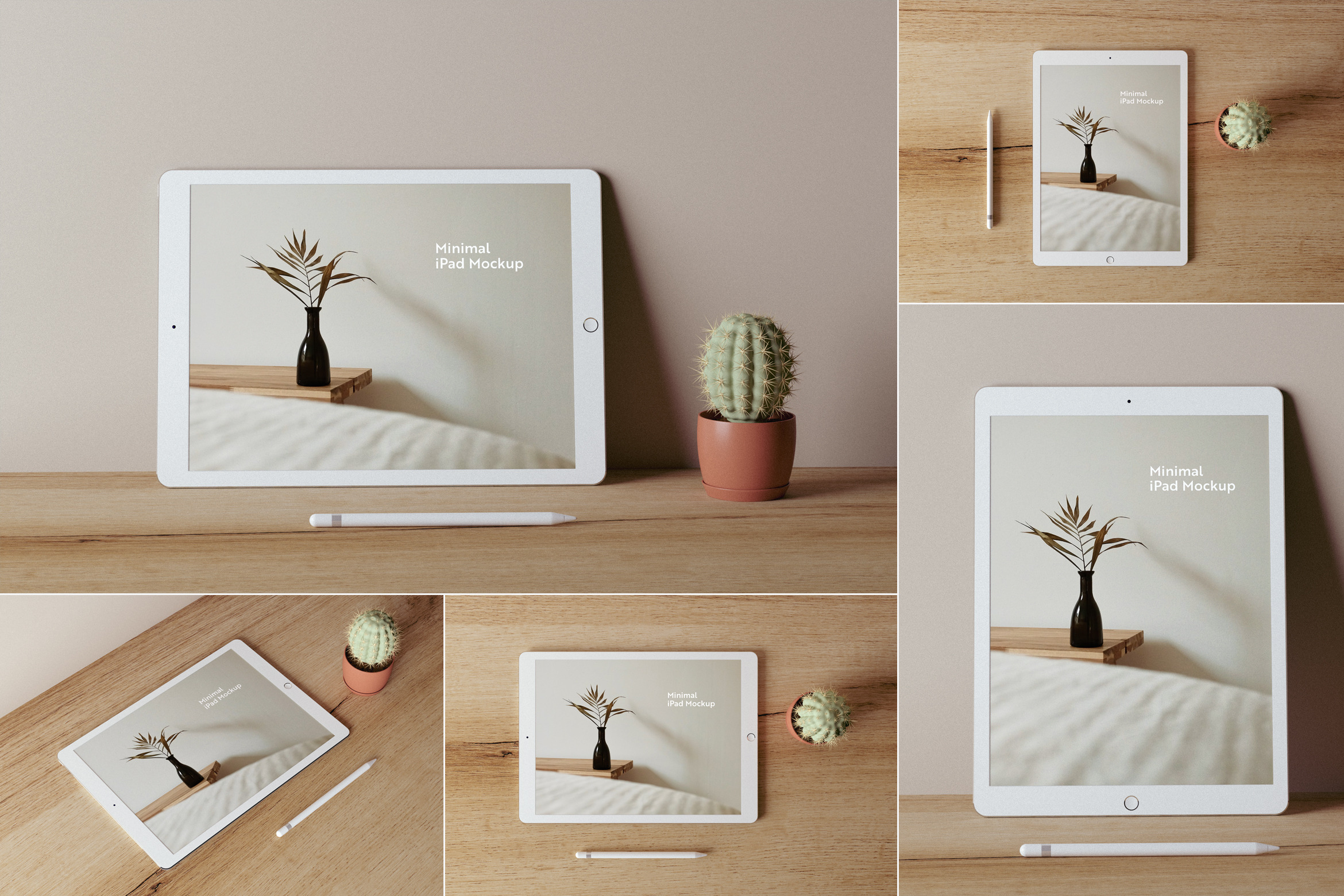 Minimal iPad Mockups, an iPad Mockup by artimasa