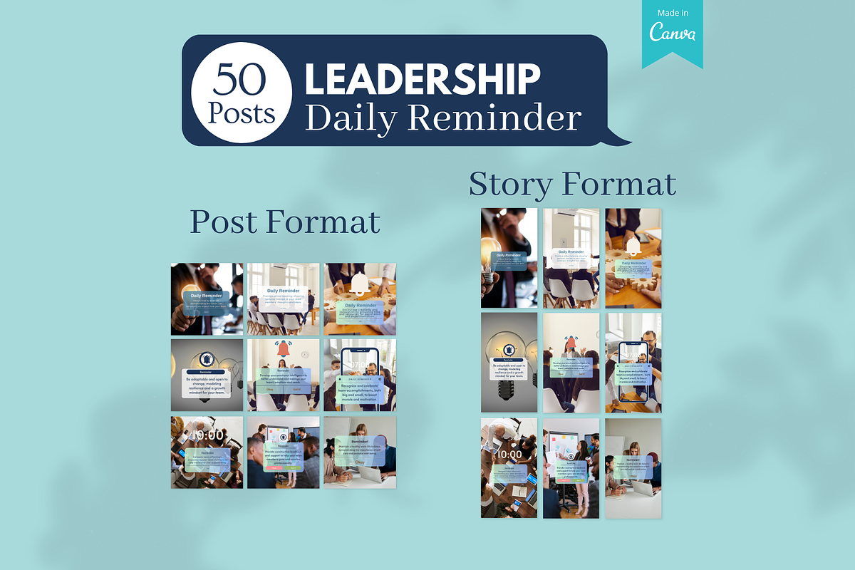 Leadership Social Media Templates