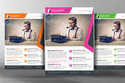 Advanced Business Flyer Template, a Flyer Template by graphicforest