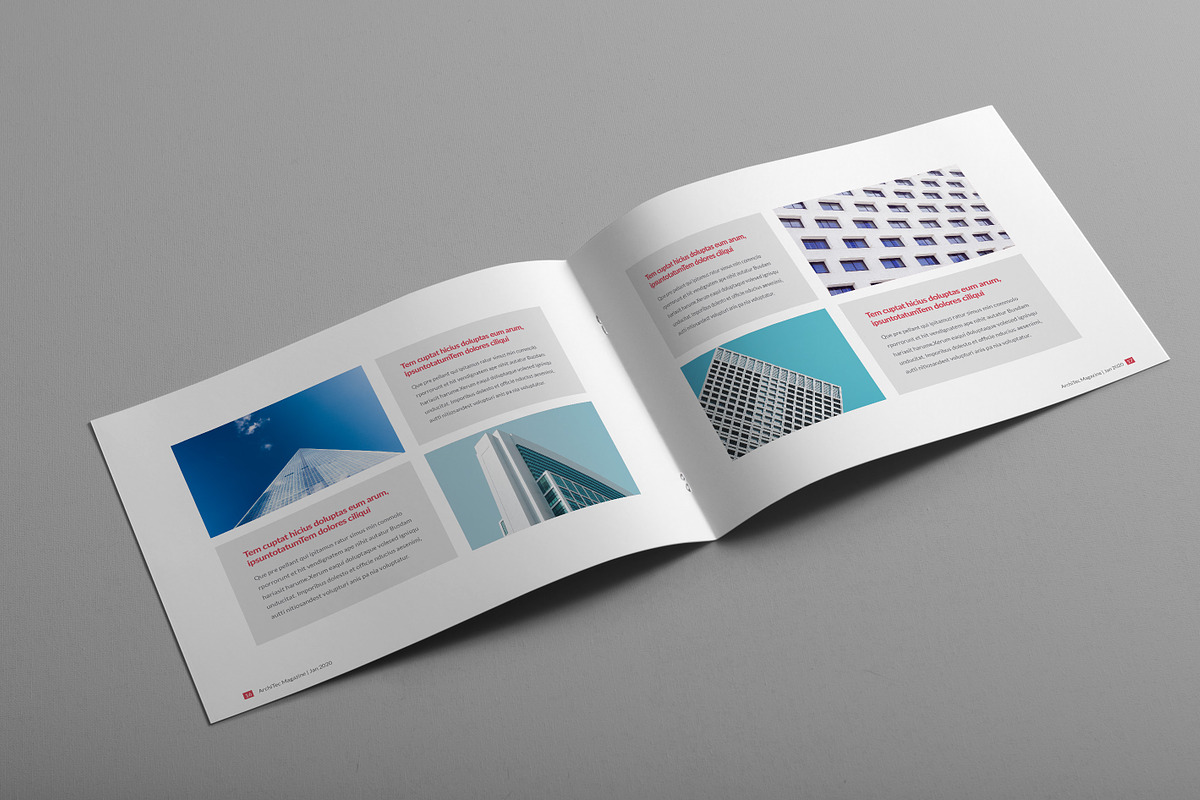 Architectural Creative Magazine, a Magazine Template by Layout Design