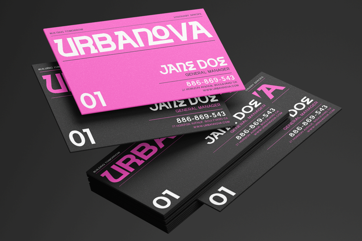 Nortan – A Futuristic Modern Display, a Sans Serif Font by roomspace ...