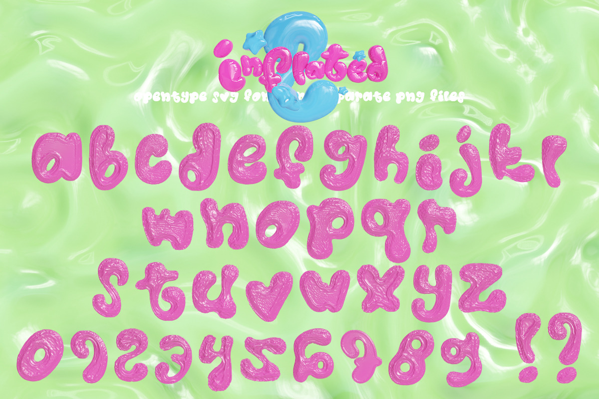 PINKCORE - FONT & SVG FONTS & PNG, a Font by saintricchi