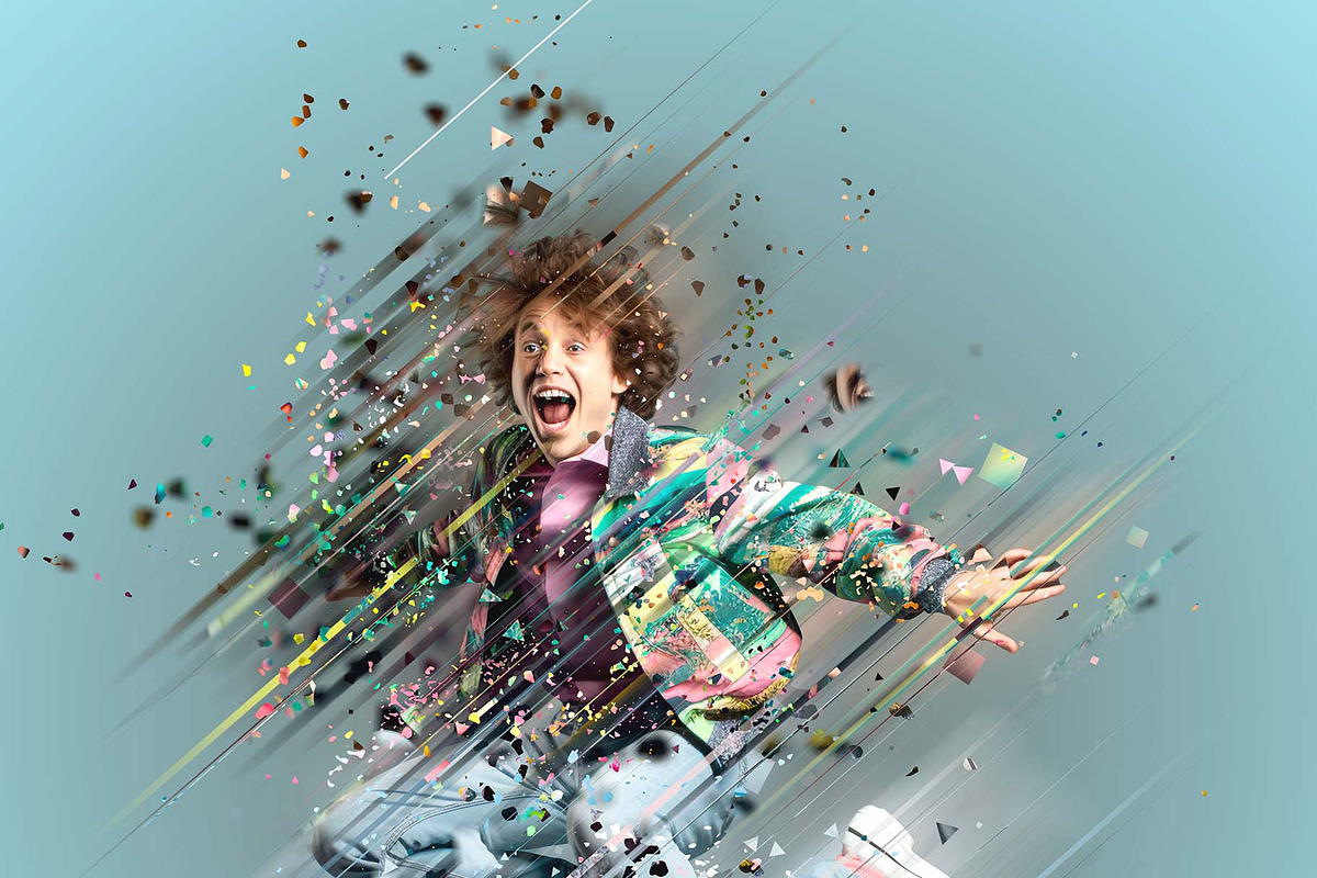 Mirror Dispersion Photoshop Action