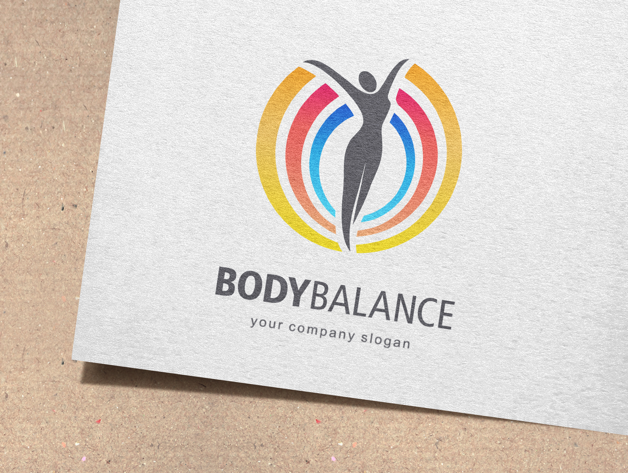 Body Balance Logo, a Branding & Logo Template by IKarGraphics