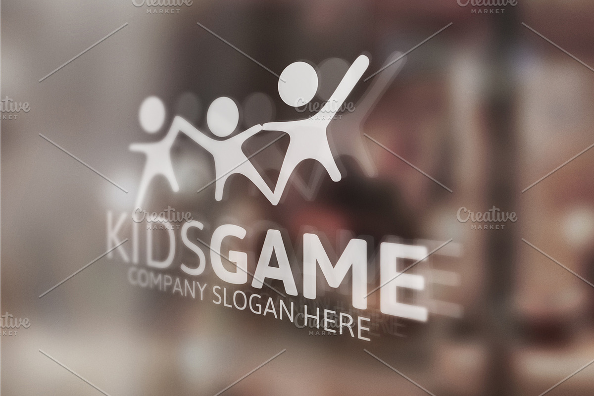 Kids Game Logo, a Branding & Logo Template by Josuf Media