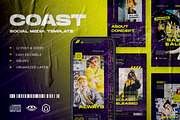 COAST - Instagram Stories & Post, a Social Media Template by Creatchees.std