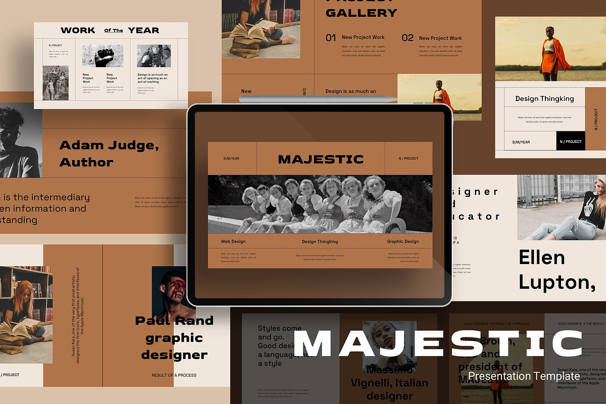 Majestic Powerpoint Template, a Presentation Template by Compaq_Creative