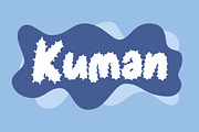 Kuman, a Font by Weape Studio