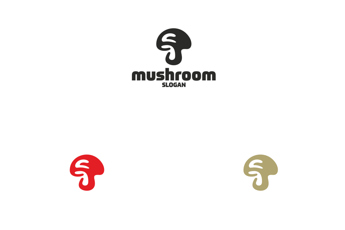 Mushroom Logo, a Branding & Logo Template by Metrolinevision