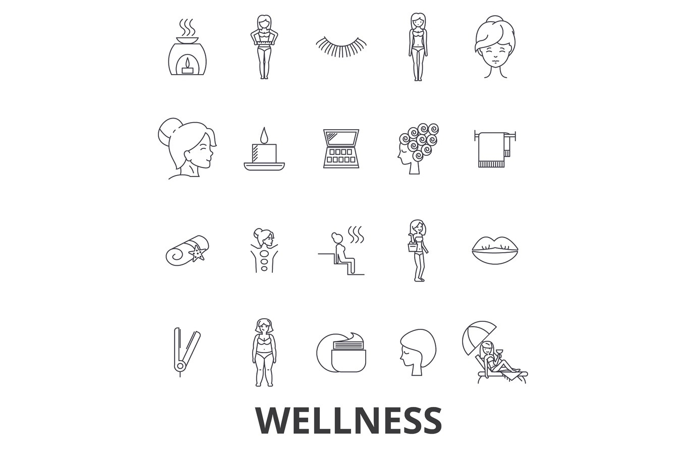 Wellness, health, water well, spa, fitness, massage, beauty, wellbeing ...