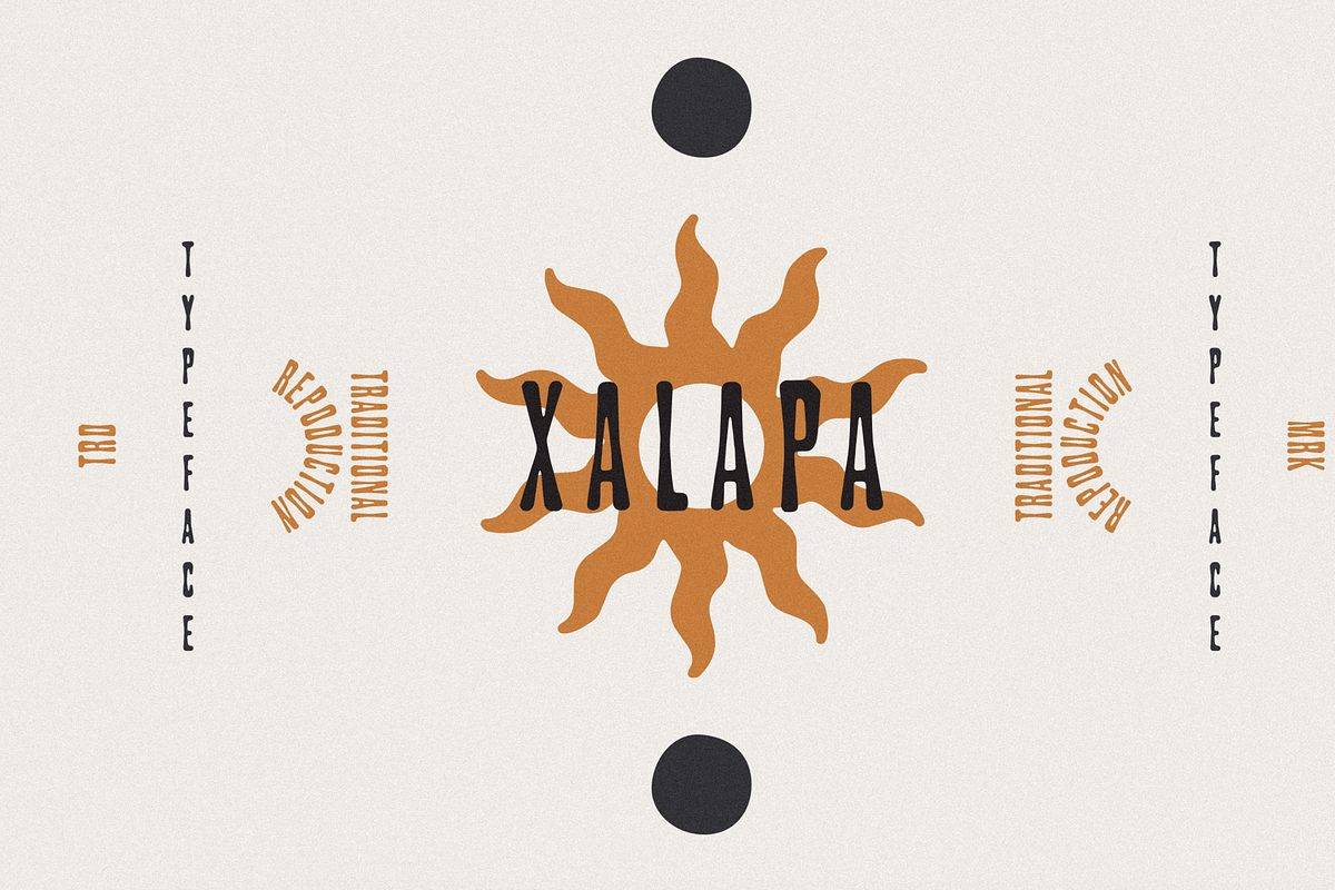 Xalapa, a Font by James Coffman Design