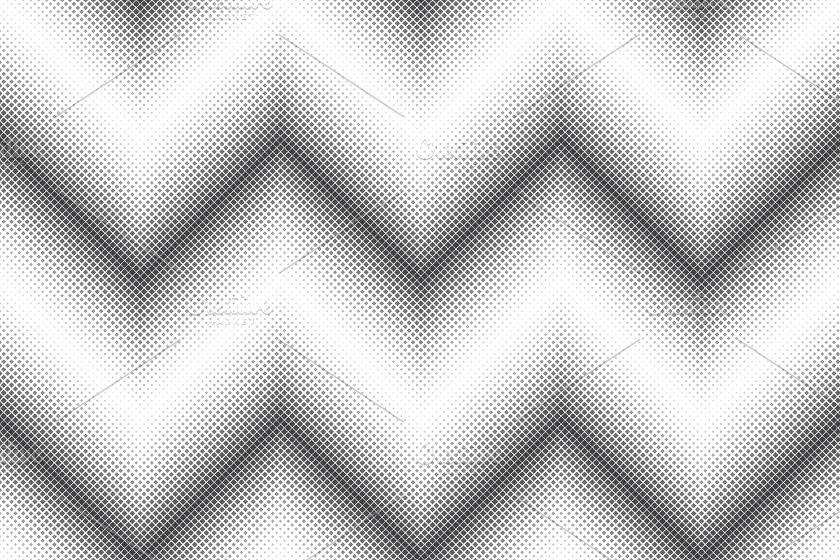 Halftone seamless patterns, a Pattern Graphic by pattern shop