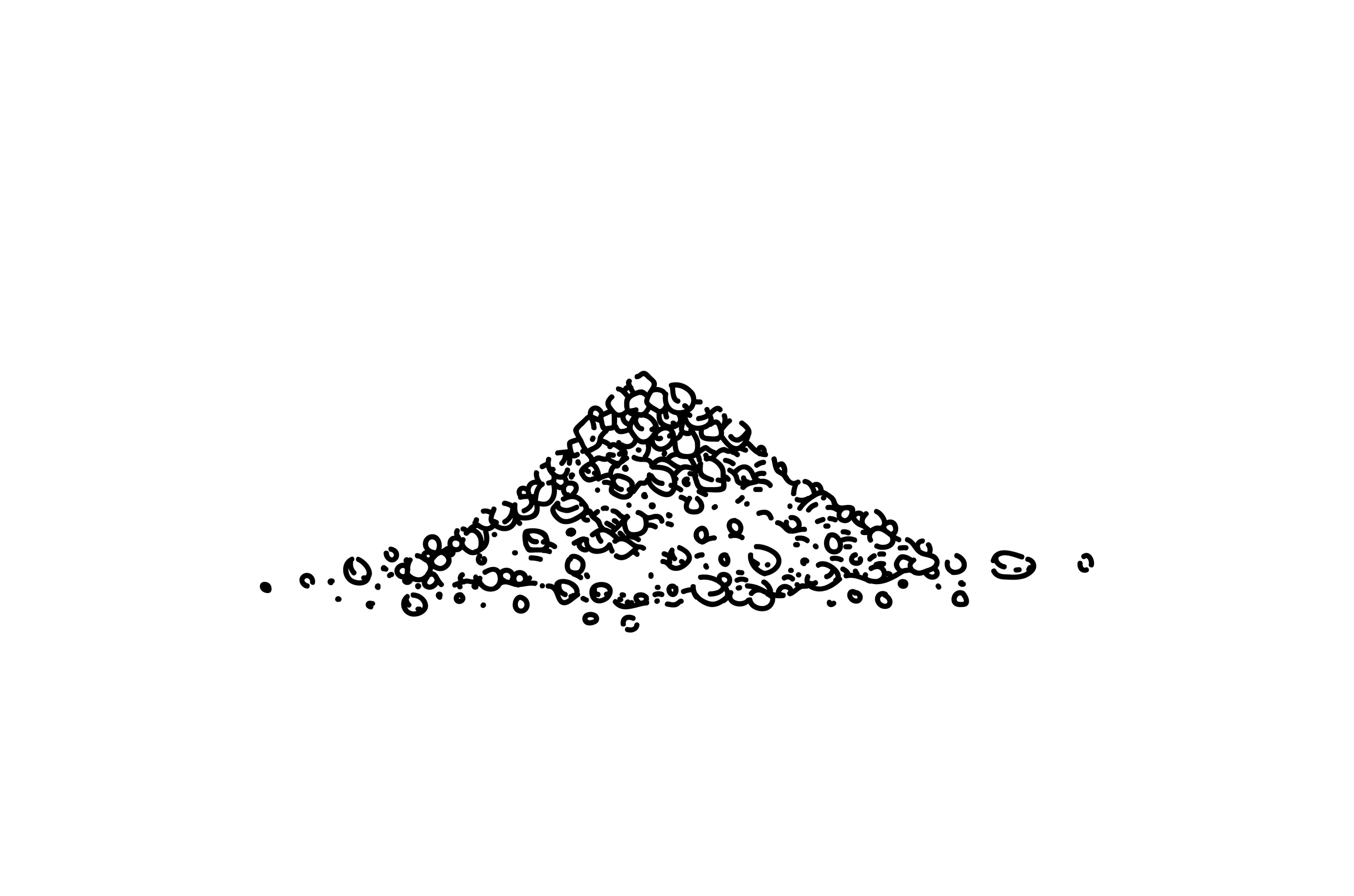 handful of salt sketch hand drawn, a Food Illustration by pikepicture