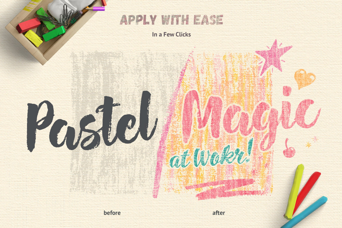 Artistic Studio: Pastel Toolkit, a Layer Style Add-On by Creative Veila ...