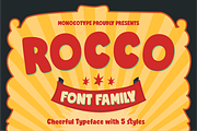 Sale - Rocco Font Family, a Font by Monoco Type Foundry
