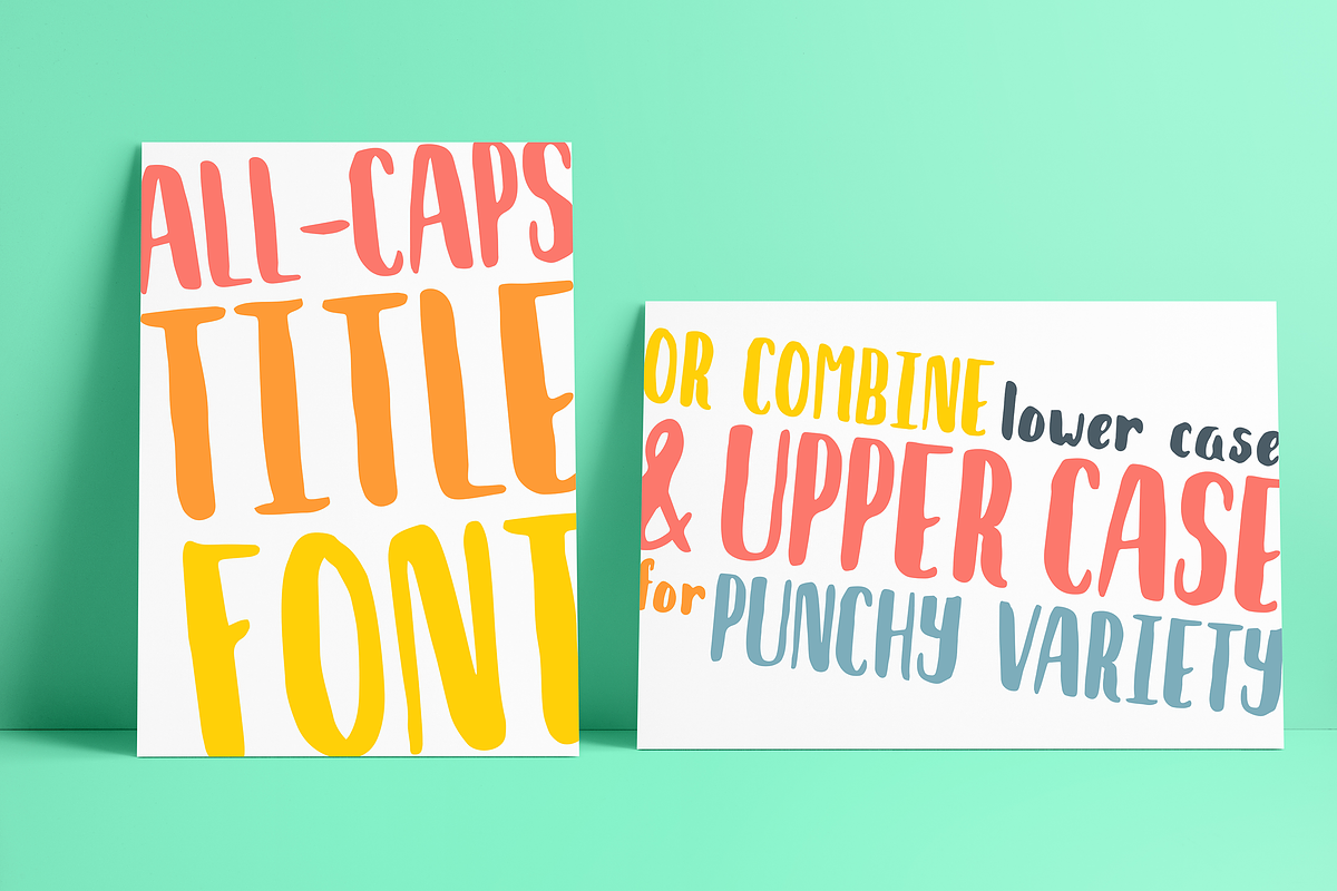 bumblebee - Handlettered Font, a Sans Serif Font by plaidGecko