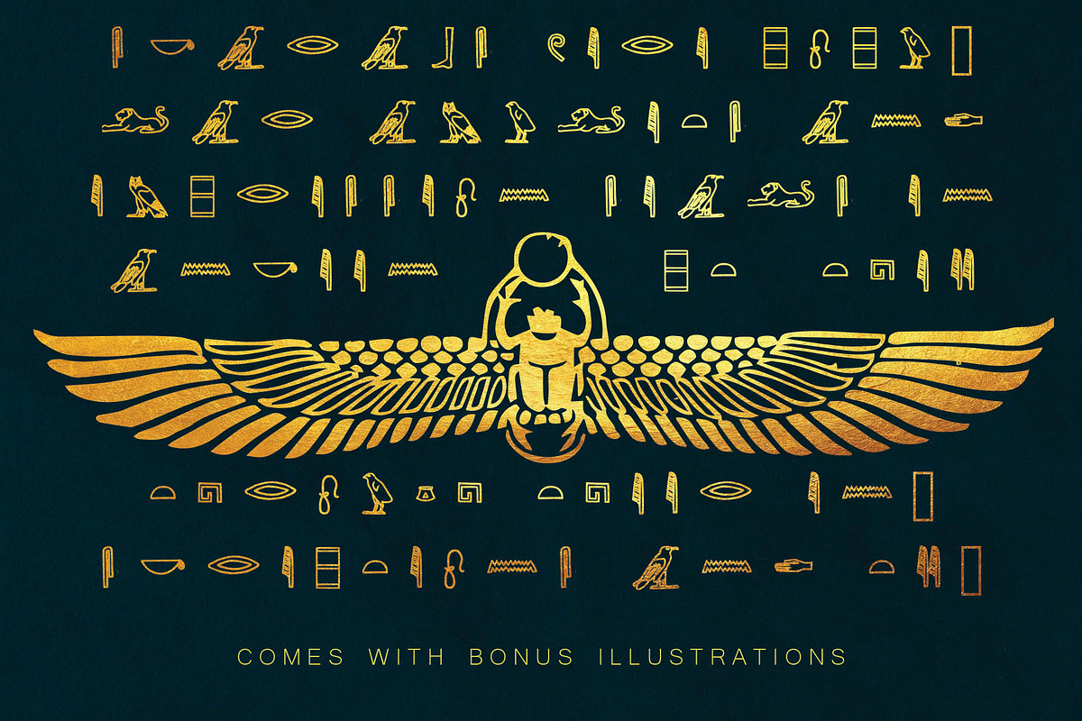 Ancient Languages Typeface Bundle, a Symbol Font by Dene Studios