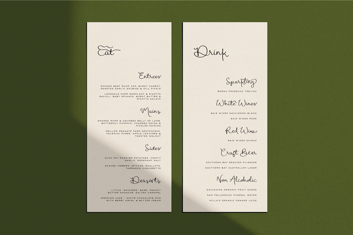 Monterey | Handwritten Script Font