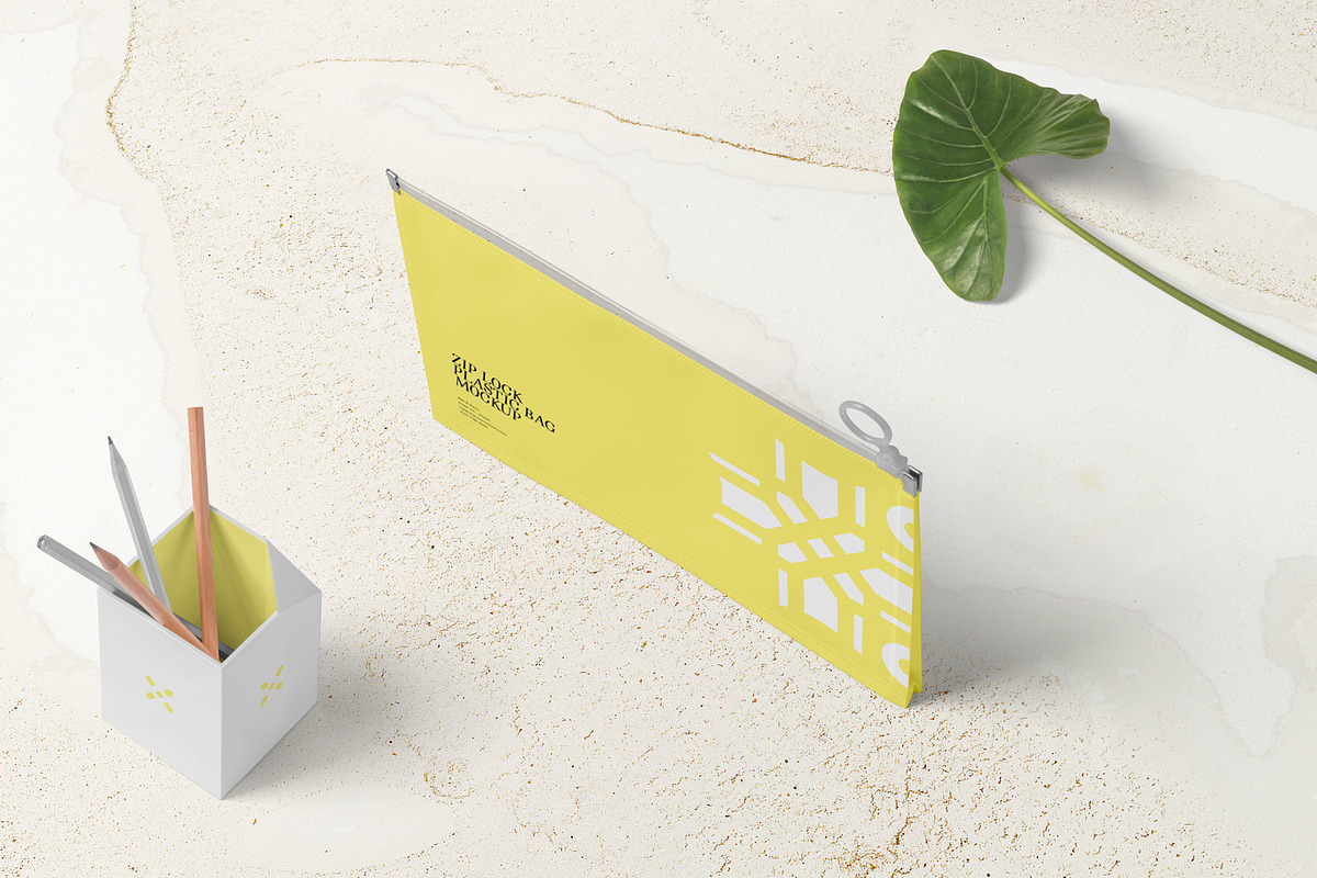 Zip Lock Plastic Bag Mockups, a Packaging Mockup by PixelVoyager