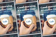 Coffee Time Flyer Mockup | Poster Templates ~ Creative Market
