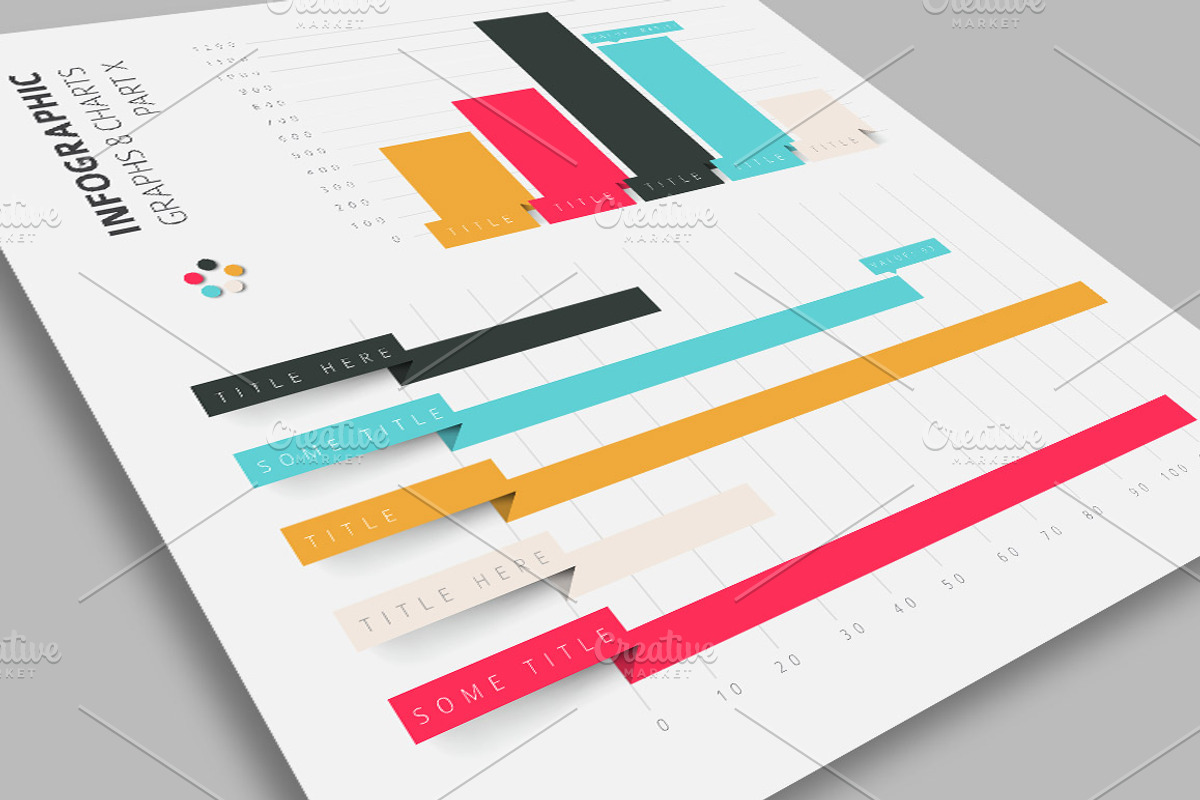 Infographic Column Graphs & Charts, an Object Graphic by Orson