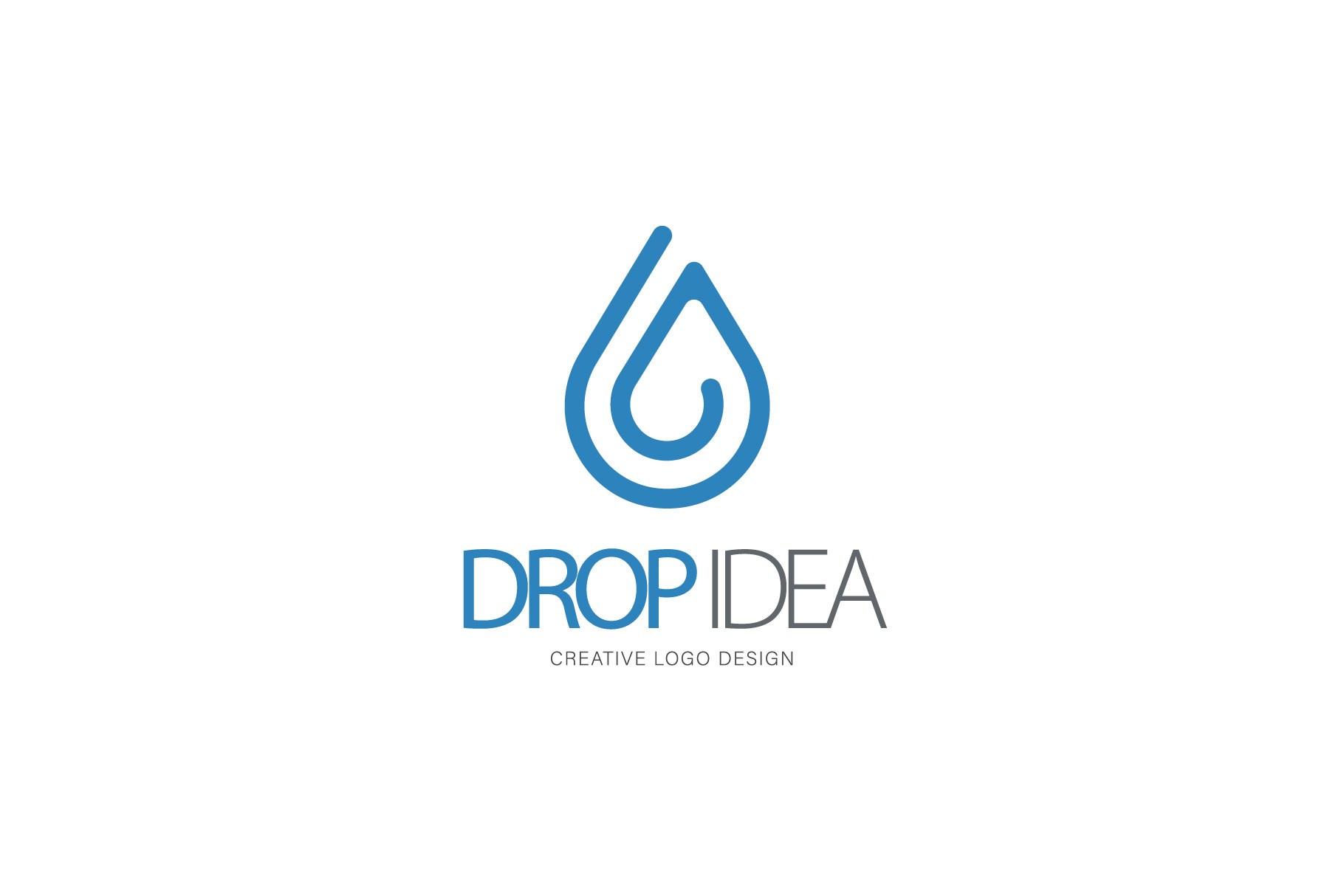 drop logos, a Branding & Logo Template by Logocreative | Creative Market