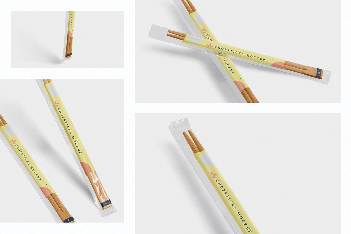 Chopsticks Mockup, a Packaging Mockup by GfxFoundry