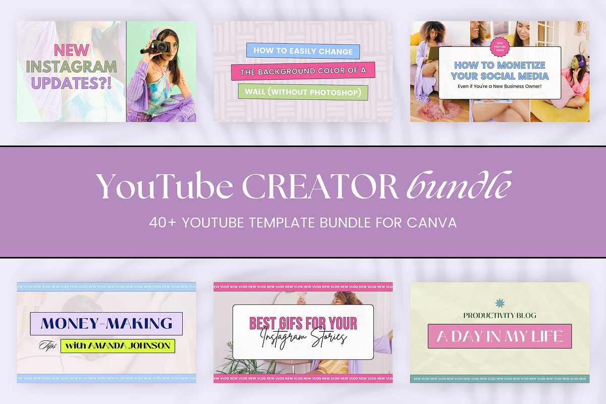 Canva YouTube Thumbnail Templates