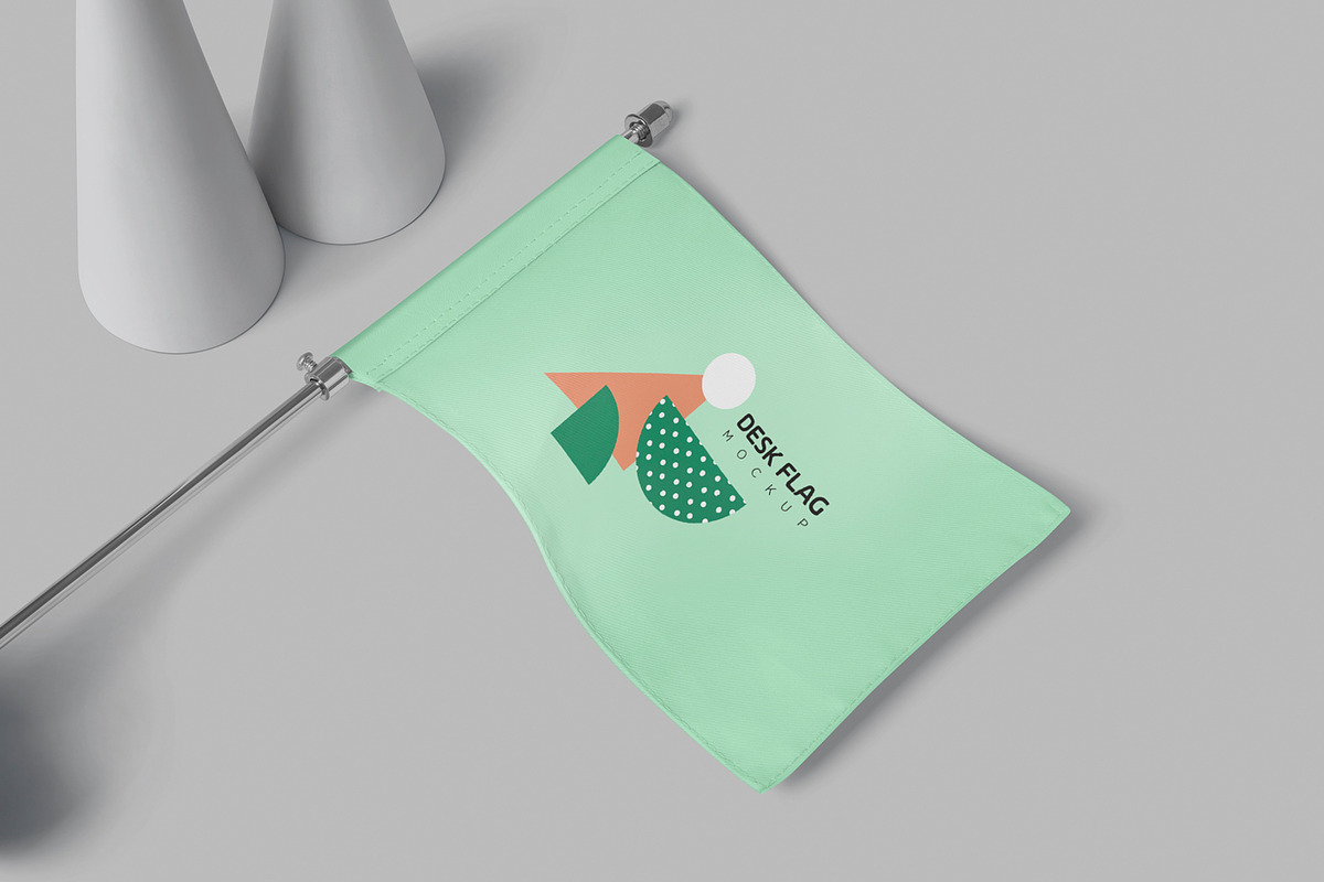 Table Flag Mockups, a Product Mockup by DesignNeutrons