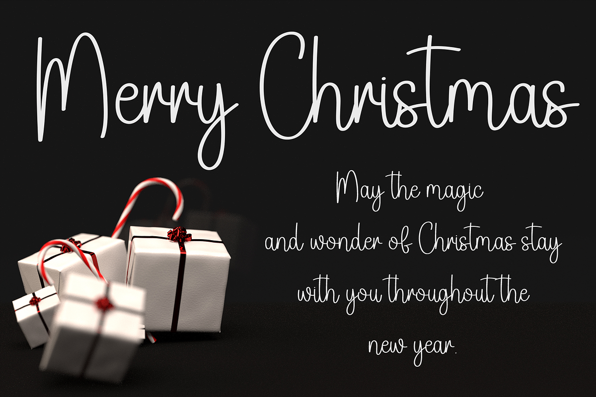 Hello Santa | Script Font, a Handwritten Font by Scratchones