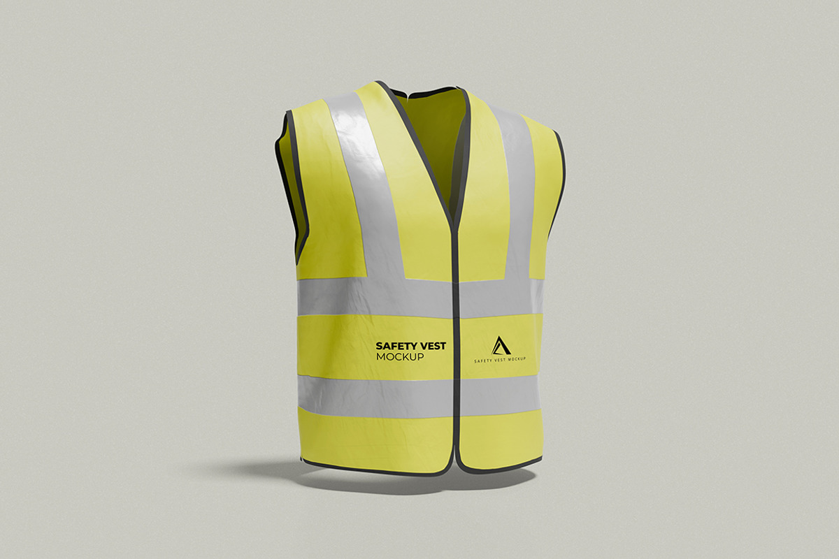 Safety Vest Mockup, an Advertising Mockup by swsi-studio