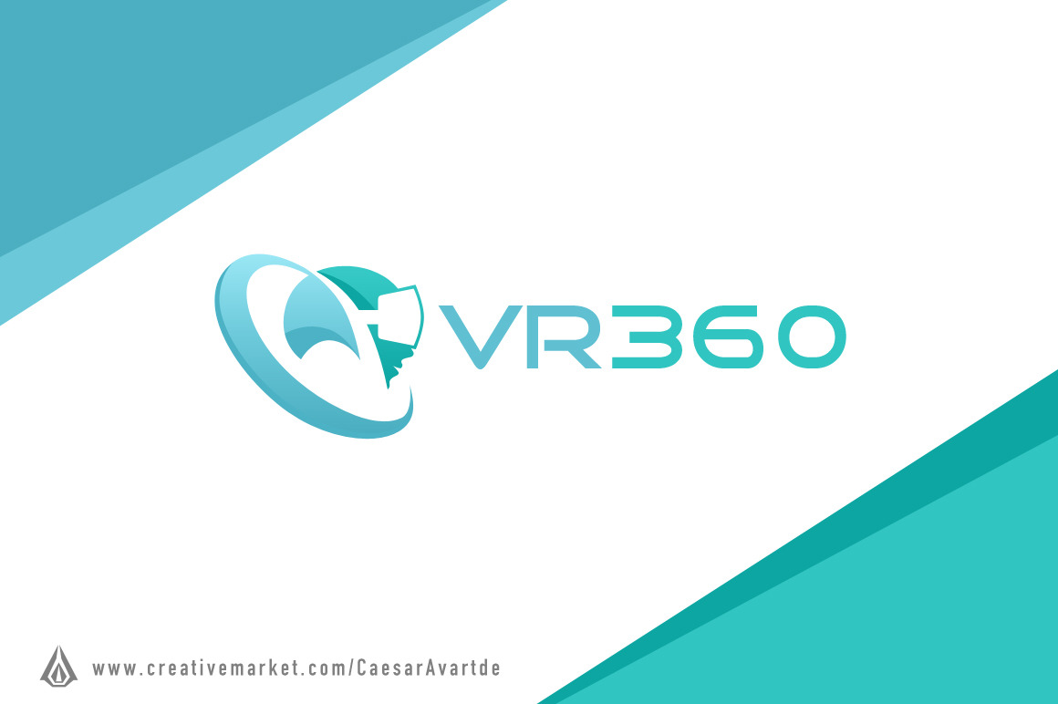 Virtual Reality 360 Logo Template, a Branding & Logo Template by ...