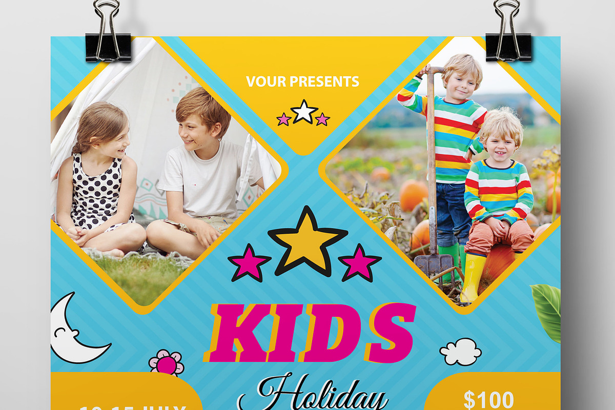 kids Holiday Club Flyer