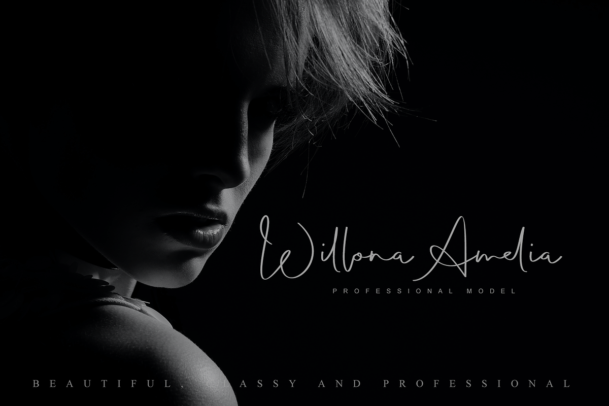 Bomanda Signature Font