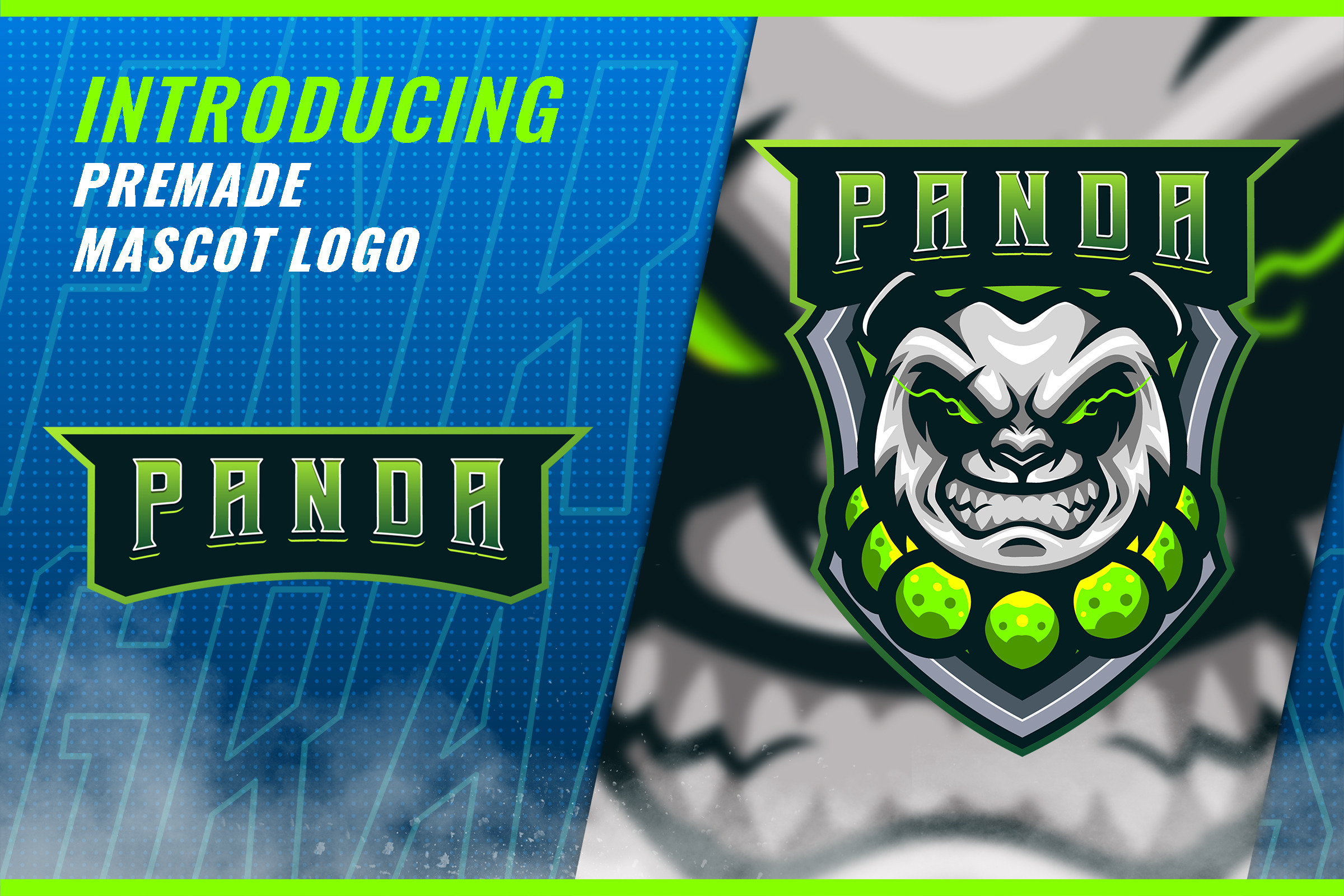 Panda Monk - Mascot & Esport Logo, a Branding & Logo Template by FNR ...