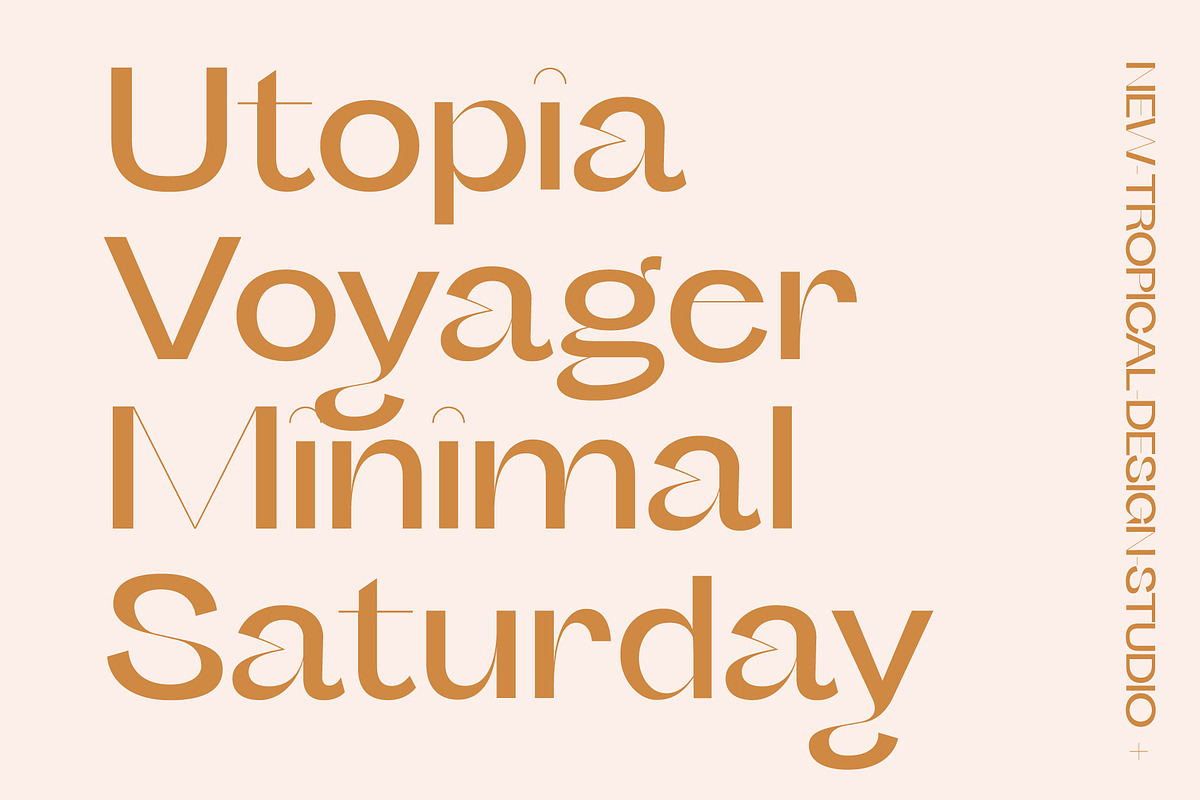 Future Classic Sans Typeface, a Sans Serif Font by Tropical Type