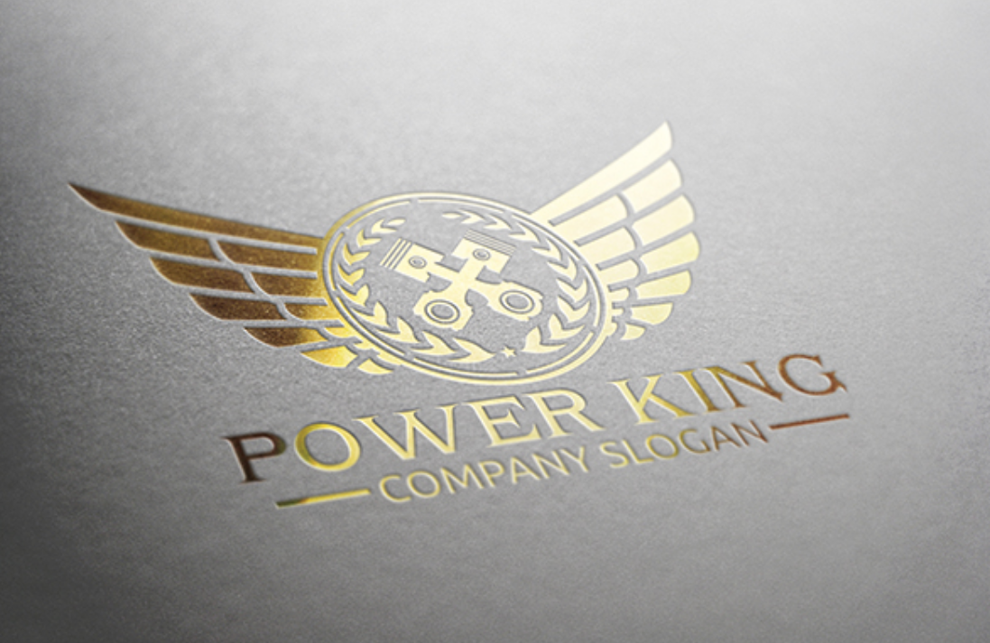 Power King logo, a Branding & Logo Template by Vectorwins Premium Shop