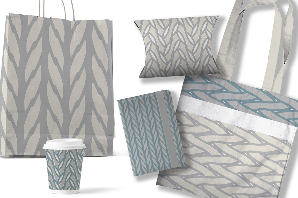 Seafarer Seamless Vector Patterns, a Pattern Graphic by California ...