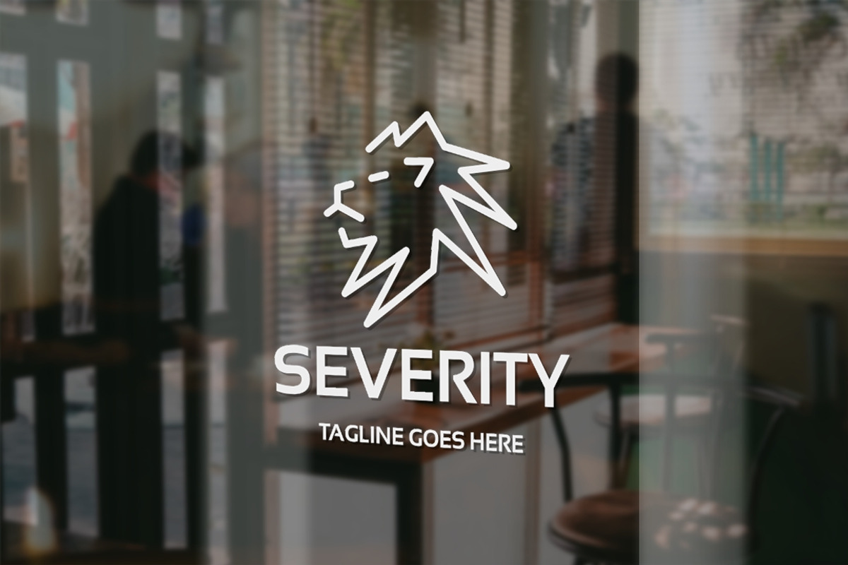 Severity Lion Logo, a Branding & Logo Template by Design_Planet