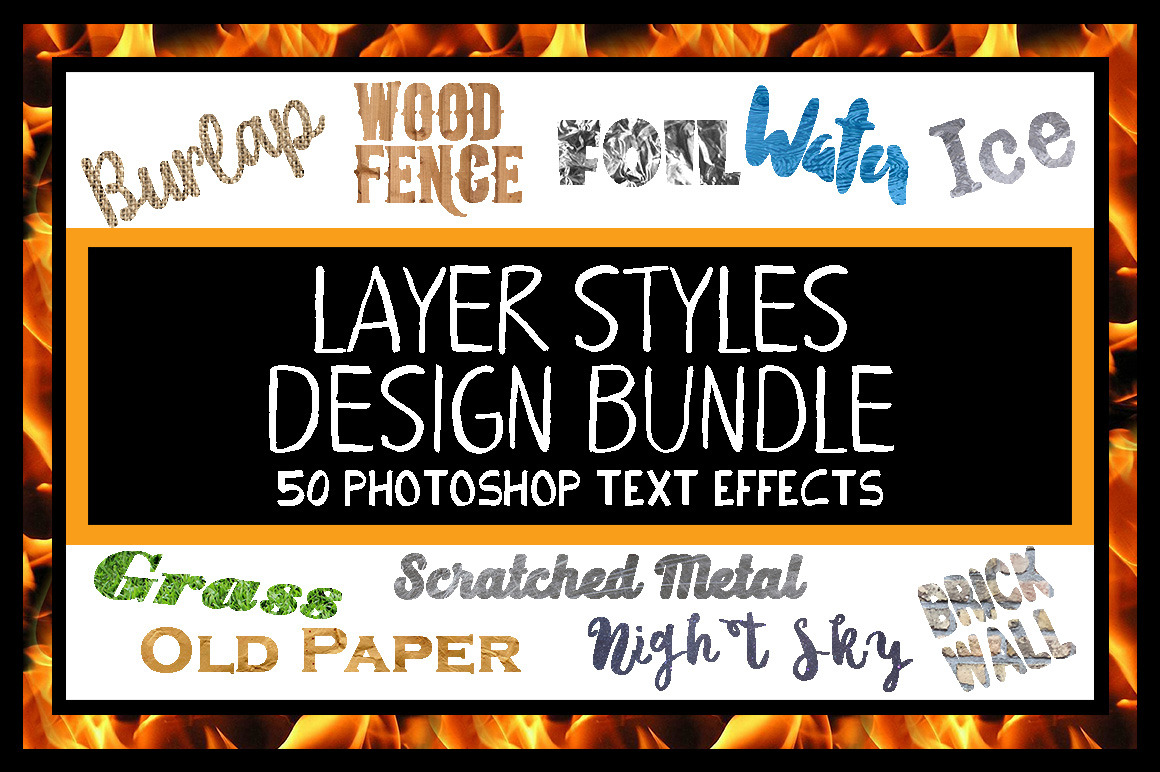 Layer Styles Design Bundle for PSD, a Layer Style Add-On by OldMarket ...