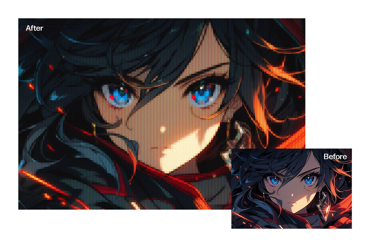 Retro Console Pixelated Photo Effect, a Layer Style Add-On by ...