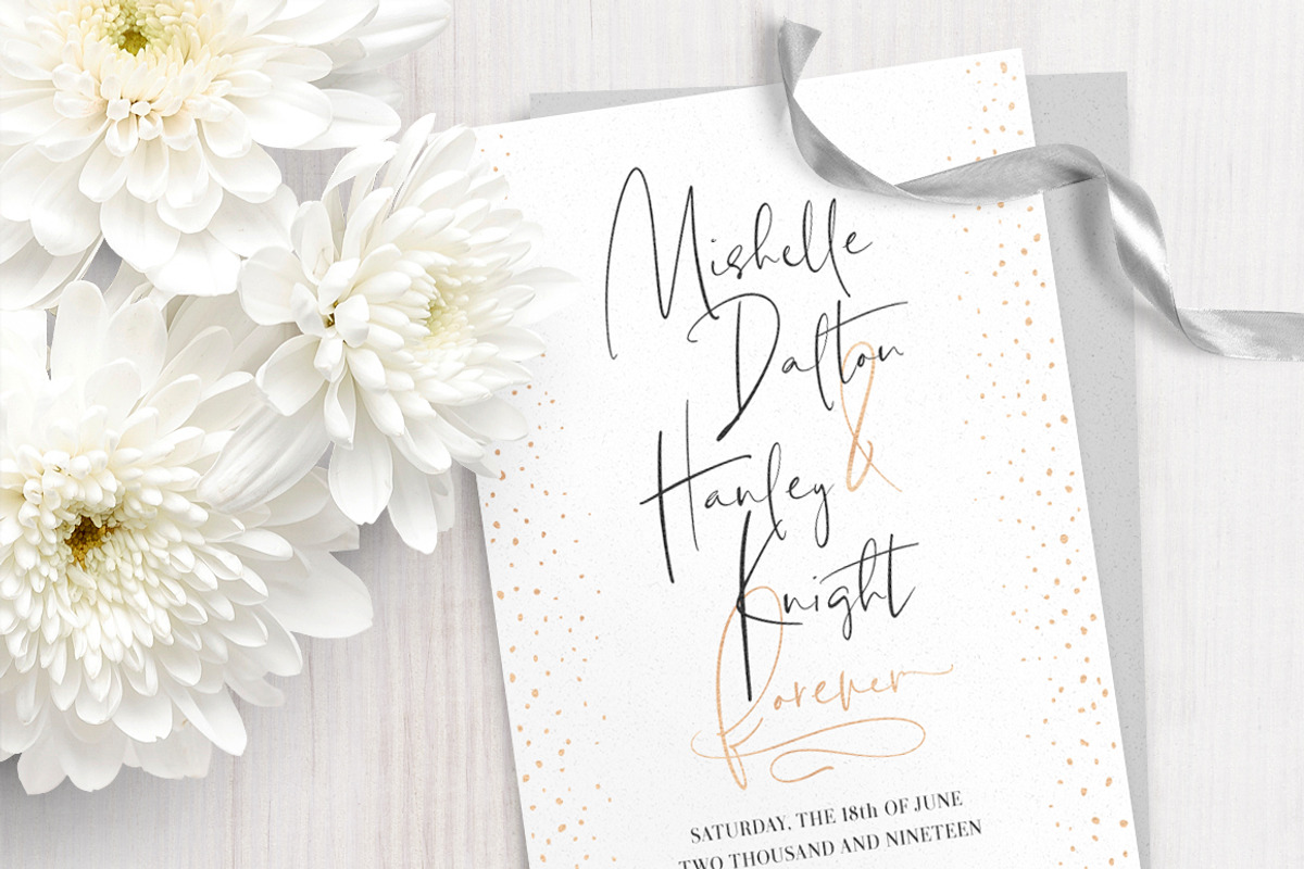 Sonneta Script, a Script Font by DISTRICT 62 STUDIO